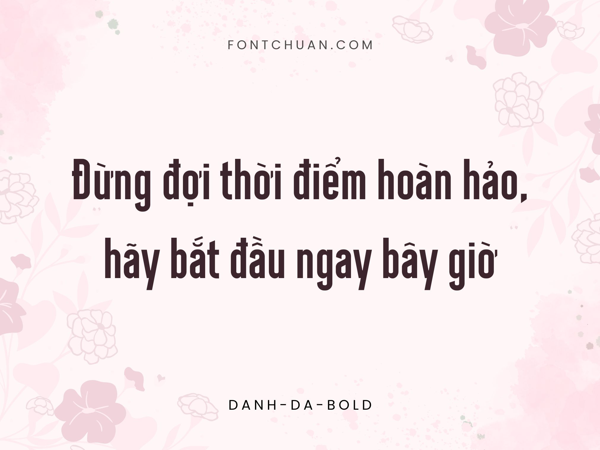 Tải Font Danh Da Font Tiếng Việt miễn phí | Font Chuẩn