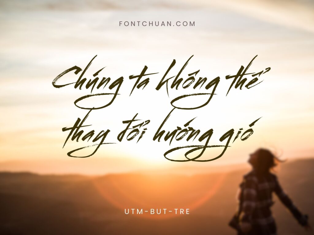 Tải Font UTM But Tre Việt Hóa miễn phí | Font Chuẩn