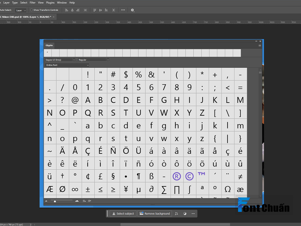 Glyph là gì? Khái niệm, ý nghĩa & ứng dụng trong Font chữ | Font Chuẩn