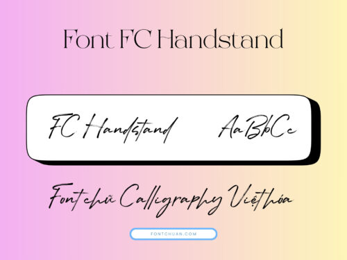 Tải Tải bộ Font chữ Calligraphy Việt hóa đẹp nhất và miễn phí miễn phí ...